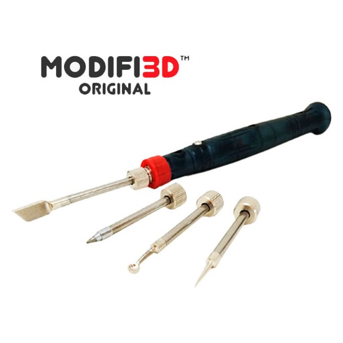 MODIFI3D Original 3D Print Finishing Tool with 4 Interchangable Tips ...