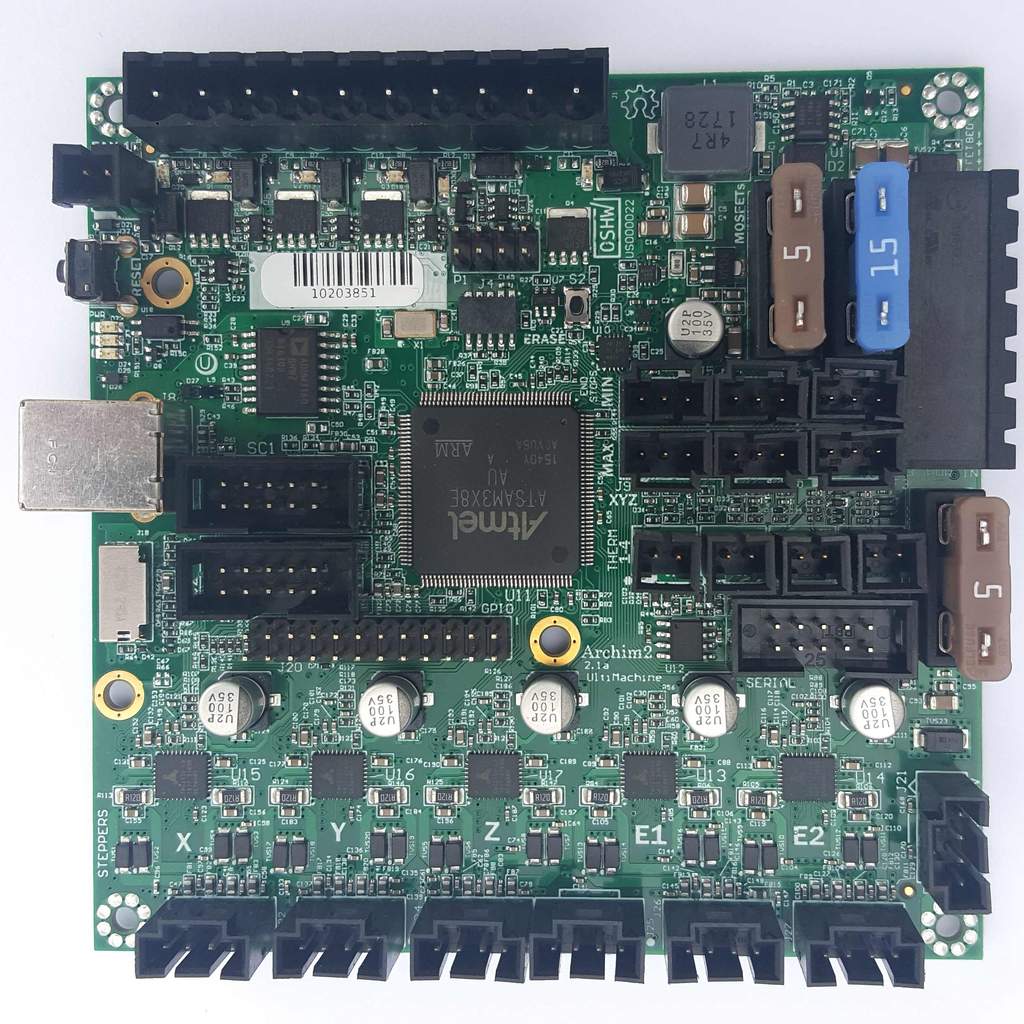 UltiMachine Archim2 All-in-One 3D Printer Motherboard Complete Kit ...