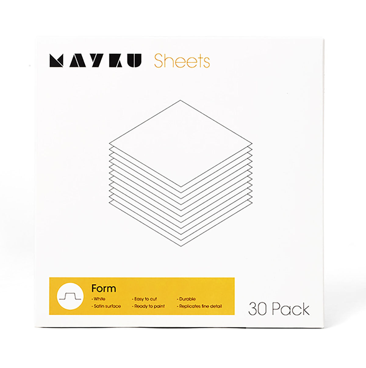 Mayku FormBox Form Sheets (30 pack) | 3DMakerWorld, Inc.
