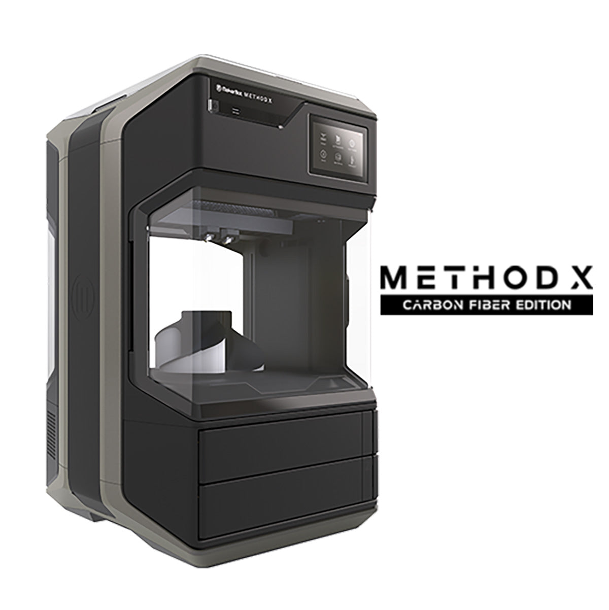 MakerBot® METHOD X 3D Printer - Carbon Fiber Edition | 3DMakerWorld, Inc.