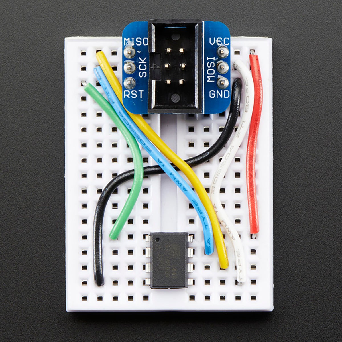 Adafruit 6 Pin Avr Isp Breadboard Adapter Mini Kit 3dmakerworld Inc