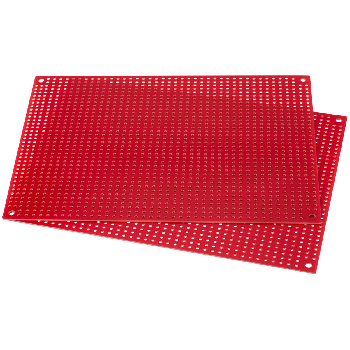 Red 5x7" Perforated Large Hole Crossover Board - Pair | 3DMakerWorld, Inc.