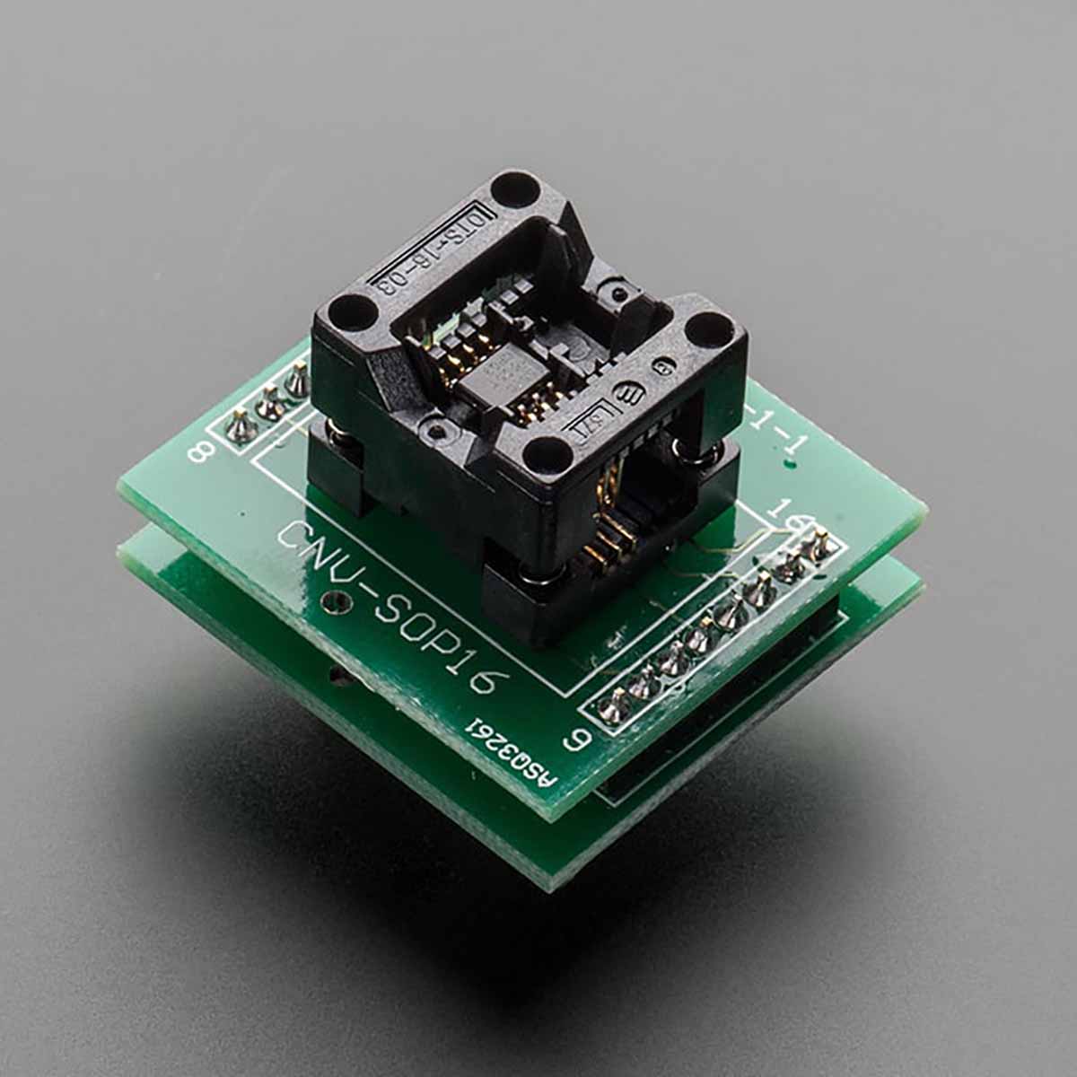 Adafruit SMT Test Socket SOIC-8 Narrow B/O | 3DMakerWorld, Inc.
